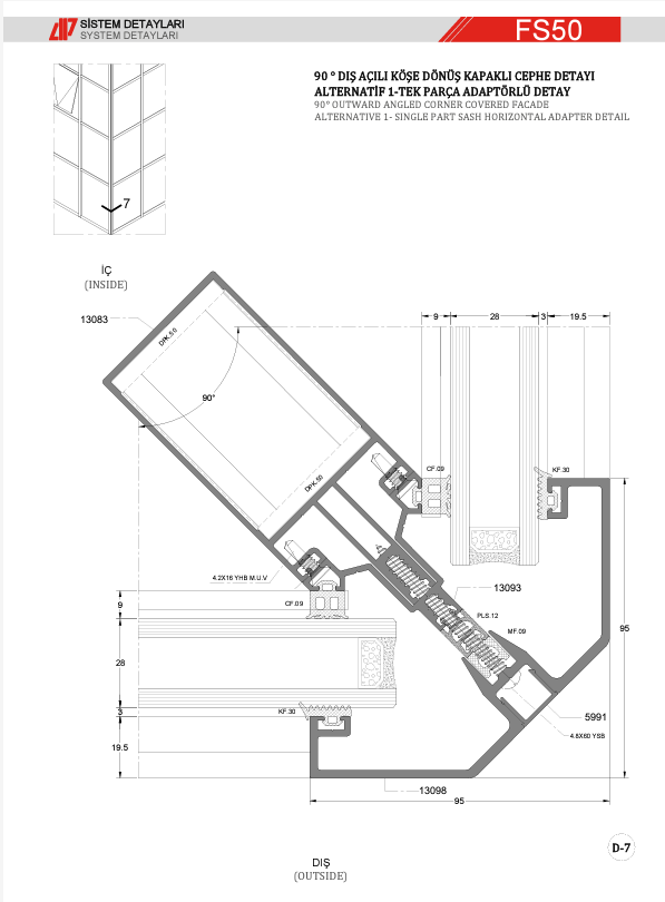 Capsulated Curtain Wall Systems | Üçgen Alüminyum